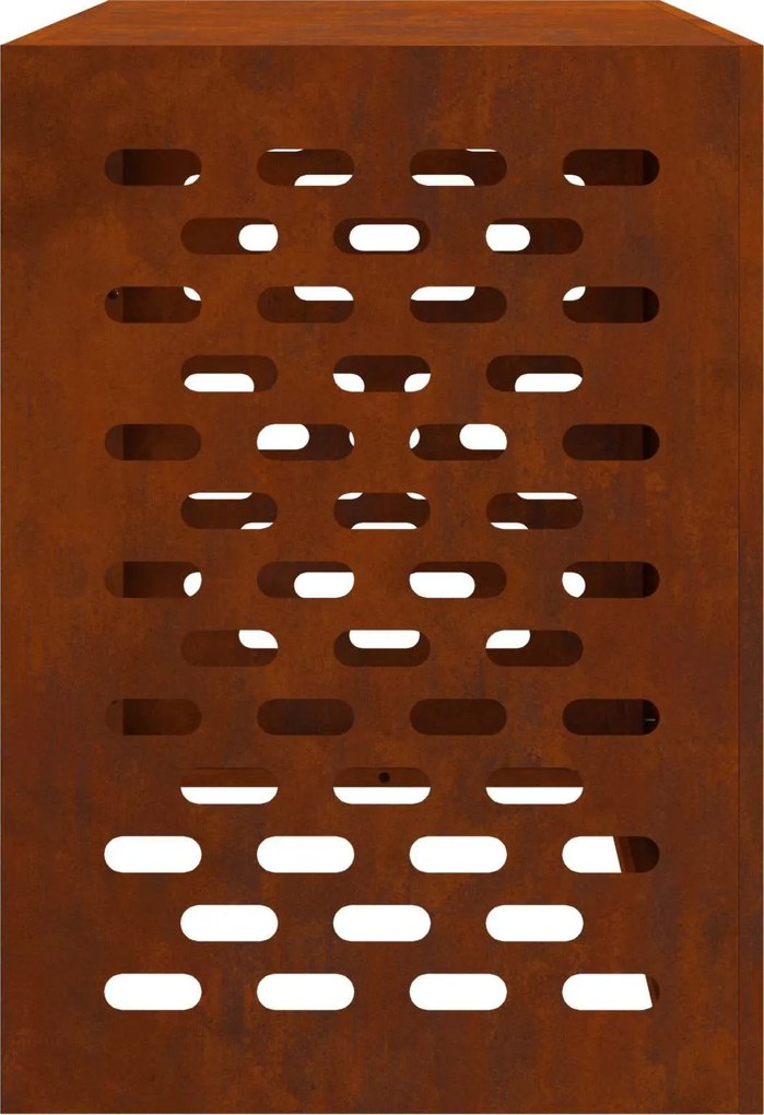 vidaXL Ochrana klimatizace Stříbrná 100 x 50 x 70 cm [865903] Barva: antracitová