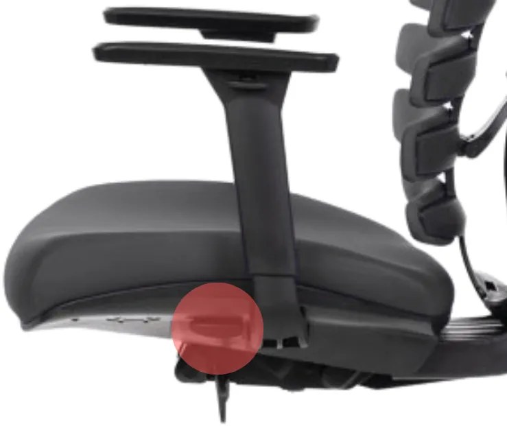 MERCURY Ergonomická kancelářská židle LOMAX - šedá látka / nosnost 150 kg