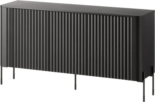 Komoda Vera 150 cm černá