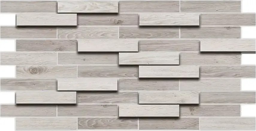 Obkladový 3D PVC panel 98 x 48 cm - Parquet Dark