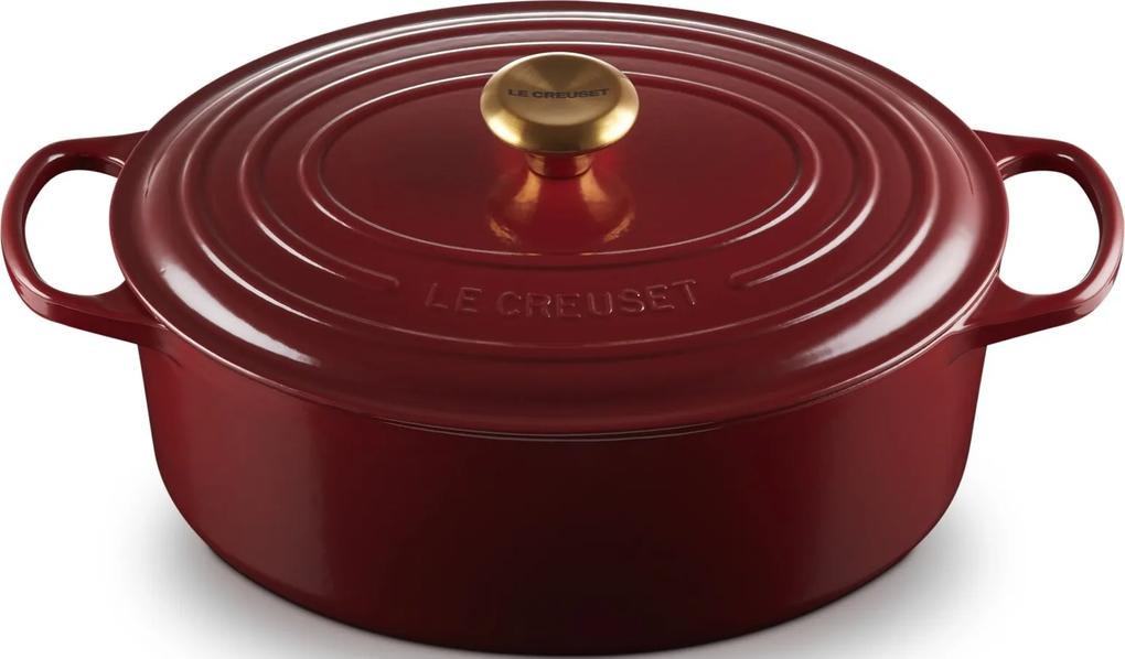 Pekáč Signature oválný 31 cm červený burgund