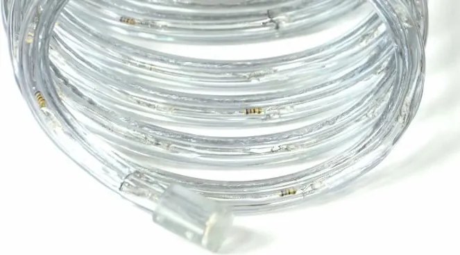 Led světelný kabel 240 diod, 10 m, barevný