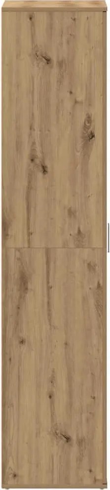 Skříň na obuv 80 x 39 x 178 cm Kompozitní dřevo Artisanový dub 3333874