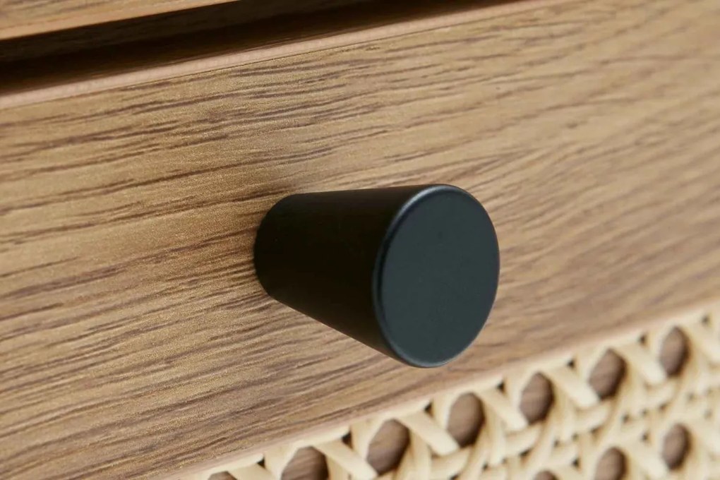 Designová komoda Lakshmana 80 cm přírodní dub