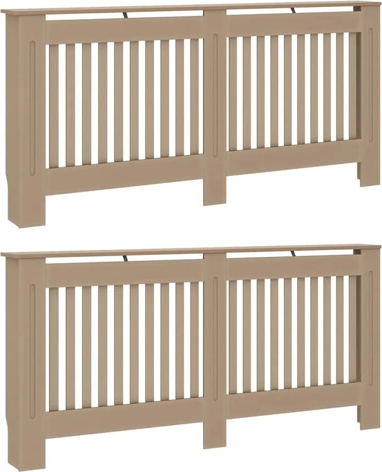 Kryt radiátoru 2 ks Dub sonoma 172 x 19 x 81,5 cm 3403236