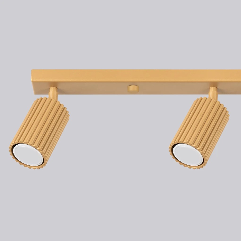 Sollux Lighting Stropní svítidlo KARBON 4L zlaté