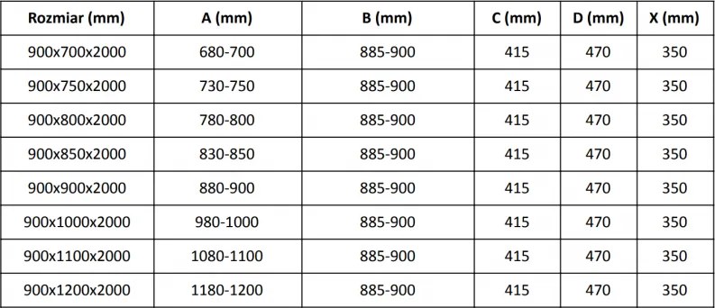 Mexen Velar, sprchový kout s posuvnými dveřmi 90 x 90 cm, 8mm sklo námraza, broušený grafit, 871-090-090-31-95