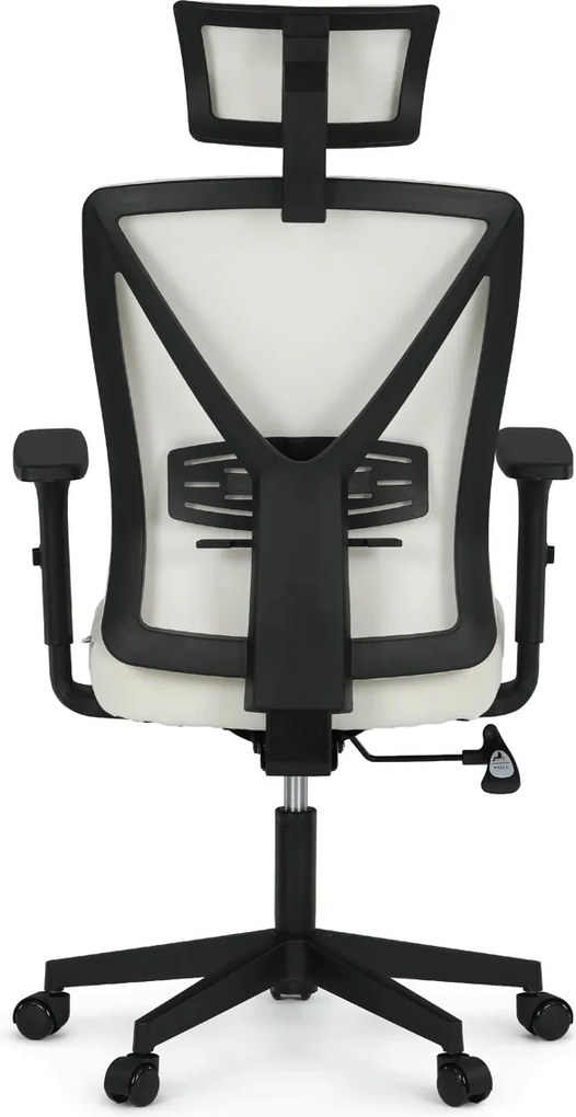 Ergonomická kancelářská židle ARLO - béžová látka