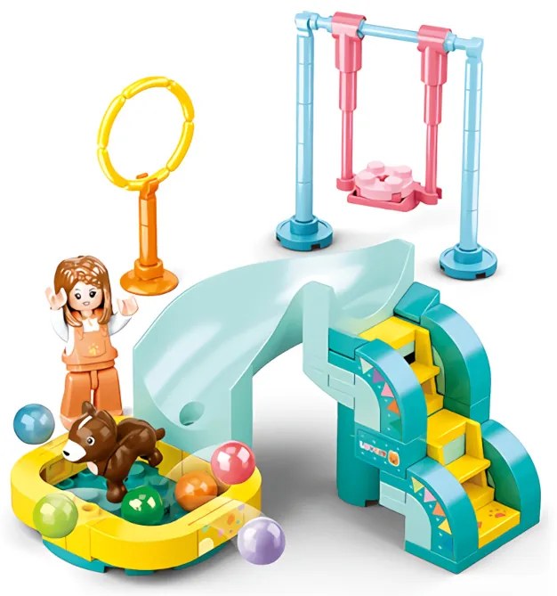 Sluban Girls Dream M38-B0970E Hřiště pro pejsky