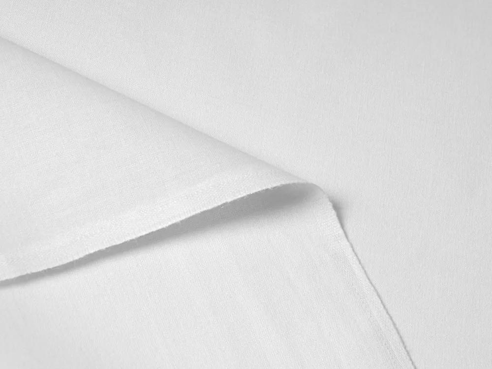 Biante Bavlněný běhoun na stůl Moni MO-020 Bílý 20x160 cm