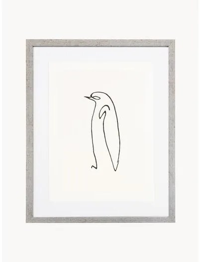 Zarámovaný digitální tisk Picasso's Pinguin