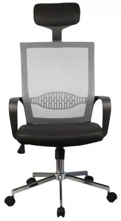 Kancelářská židle OCF-9, šedá