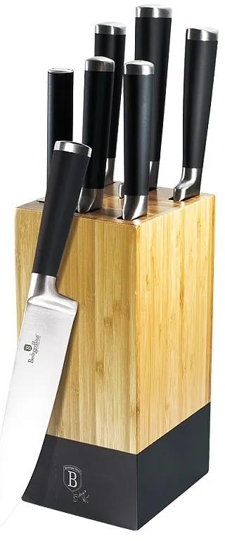 BERLINGERHAUS Sada nožů ve stojanu 7 ks Royal Black Collection BH-2424