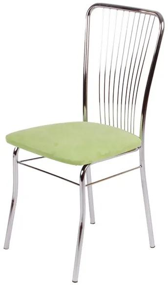 Jídelní židle Bradop LAURA – čalouněný sedák, kostra chrom