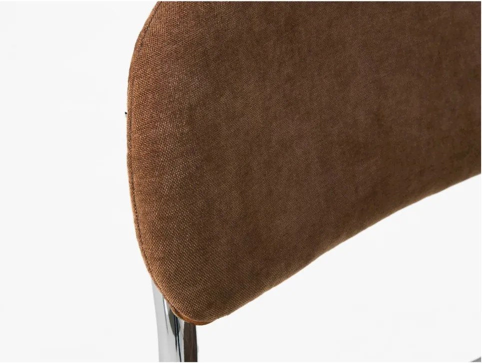 Jídelní židle v terakotové barvě Griffin – Unique Furniture