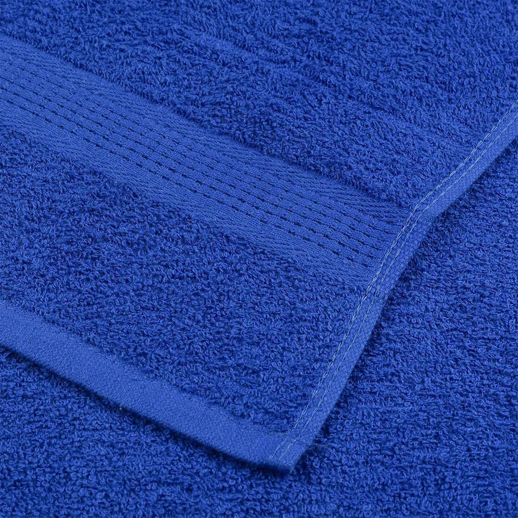 Saunové osušky FROGN 10 ks modré 80x200 cm 360 g/m² 136721