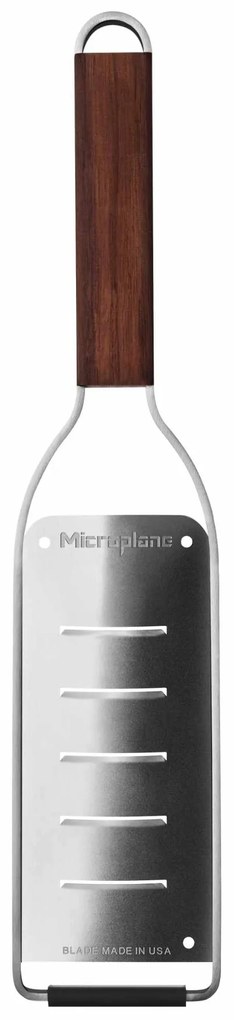 Microplane Master struhadlo na široké plátky, dřevěná rukojeť 43306