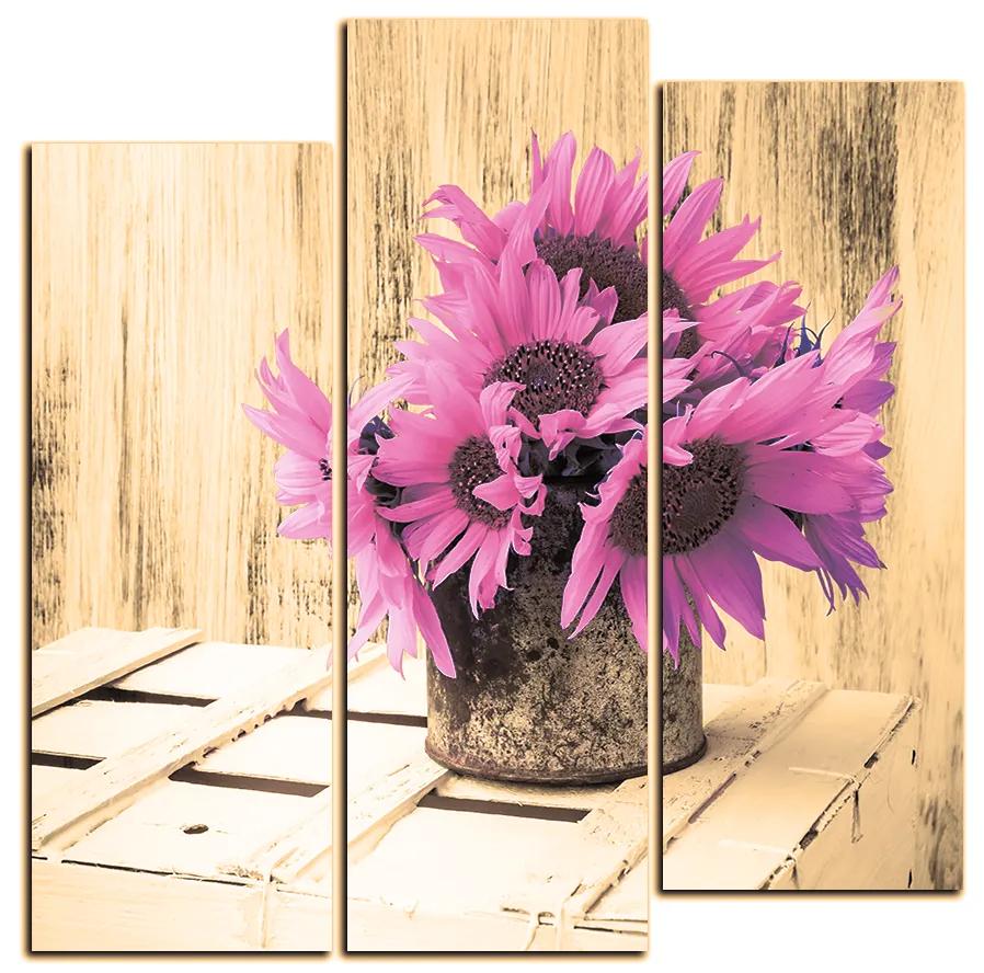 Obraz na plátně - Zátiší květ - čtverec 3148FC (105x105 cm)