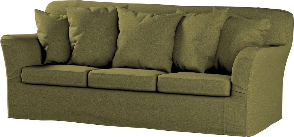 Potah na pohovku IKEA  Tomelilla 3-místná nerozkládací barva zelená látka pletený vzor