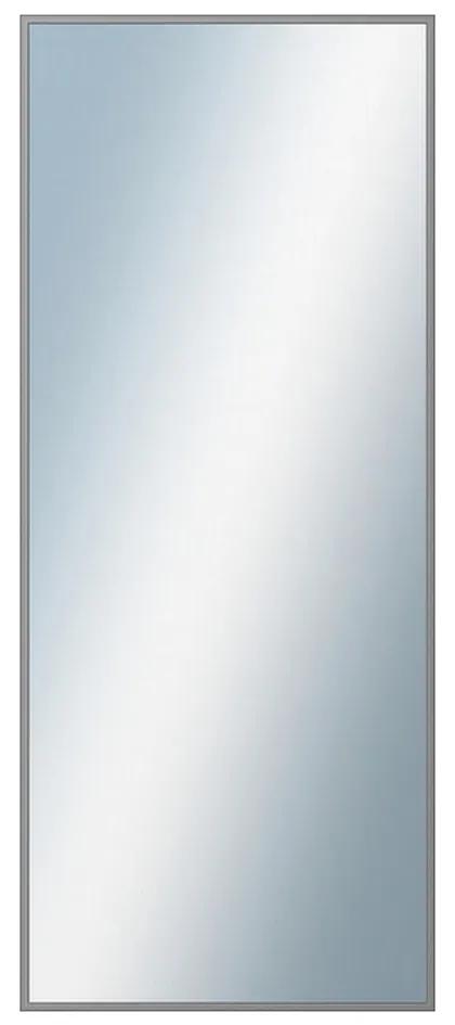DANTIK - Zarámované zrcadlo - rozměr s rámem cca 50x120 cm z lišty Hliník platina | P269-019 (7269019)