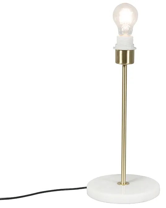Klasická stolní lampa mosazná - Kaso
