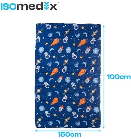Zátěžová deka 100x150cm 4kg Isomedix 26897