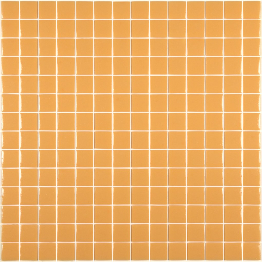 Hisbalit Skleněná mozaika oranžová Mozaika 326B MAT 2,5x2,5 2,5x2,5 (33,33x33,33) cm - 25326BMH