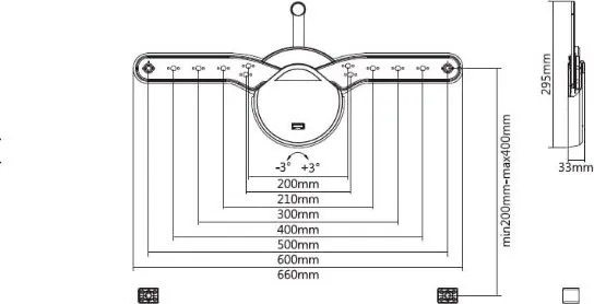 OPTICUM ORION 37" - 70" držák TV