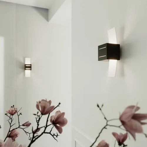 Nástěnné svítidlo SOLLUX Loreto G9 1x40W bez zdroje SL.0201 černá