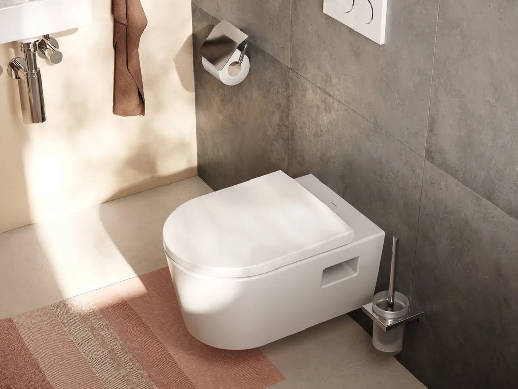 Hansgrohe AddStoris, držák na WC kartáč nástěnný, chromová, HAN-41752000