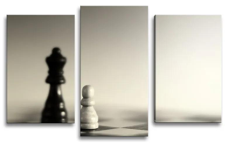 Obraz - 3-dílný SABLIO -  Šachy 75x50 cm