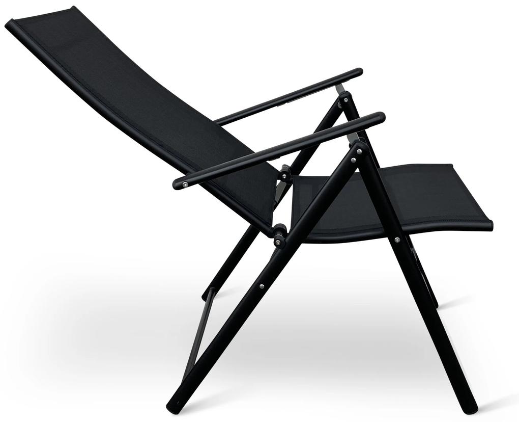 Nábytek Texim Zahradní nábytek z kovu - stůl Viking XL + 6x židle Pia polohovací