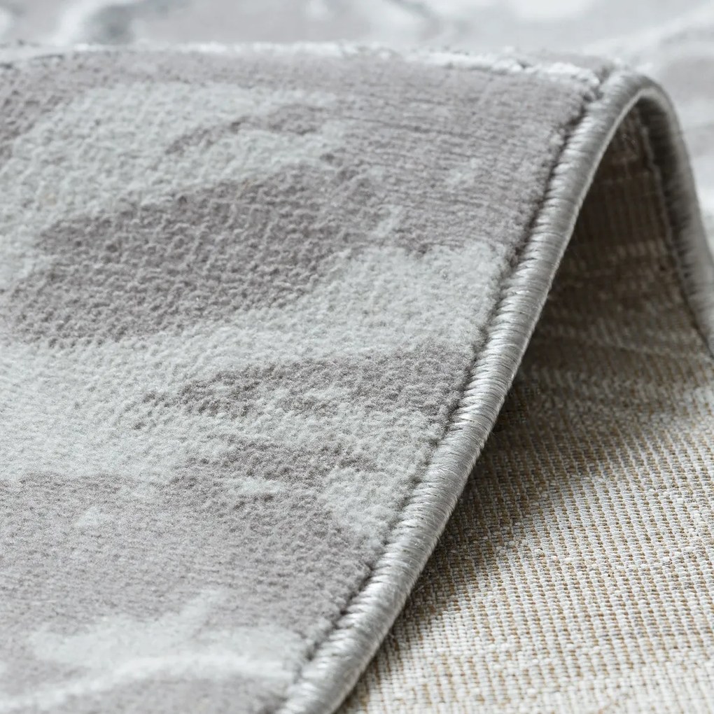 Dywany Łuszczów, Kusový koberec Bliss Z162BZ253 grey/cream, 120x170, šedá, kancelář
