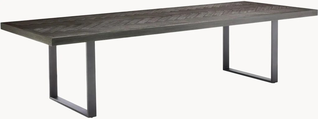 Jídelní stůl's dřevěnou deskou Melchior, v různých velikostech