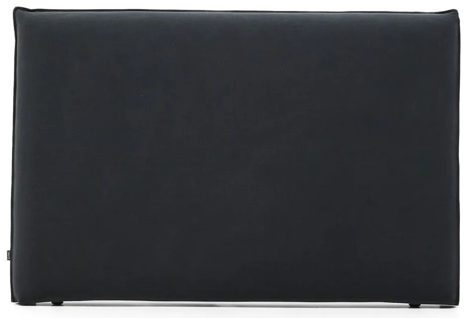 Antracitové čalouněné čelo postele 180x118 cm Jaira – Kave Home