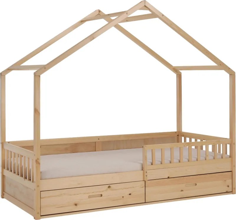 Postel Montessori BIANKA, 90x200, masiv přírodní Kondela 0000396818
