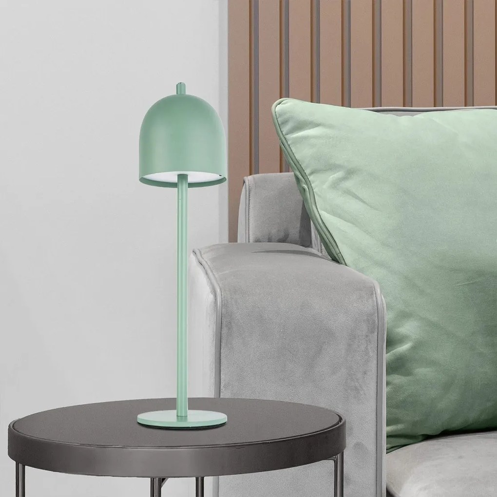 Toolight Toolight, bezdrátová noční USB lampa APP1361-T, zelená matná, OSW-08624