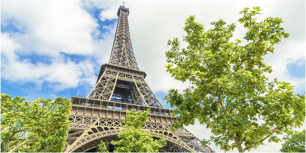 Foto obraz fotografie na skle Eiffelova věž Paříž