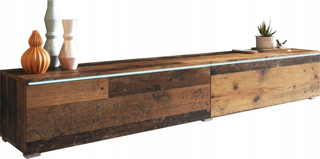 Rtv Skříňka Apollo II 180 cm, polička pod Tv, lowboard