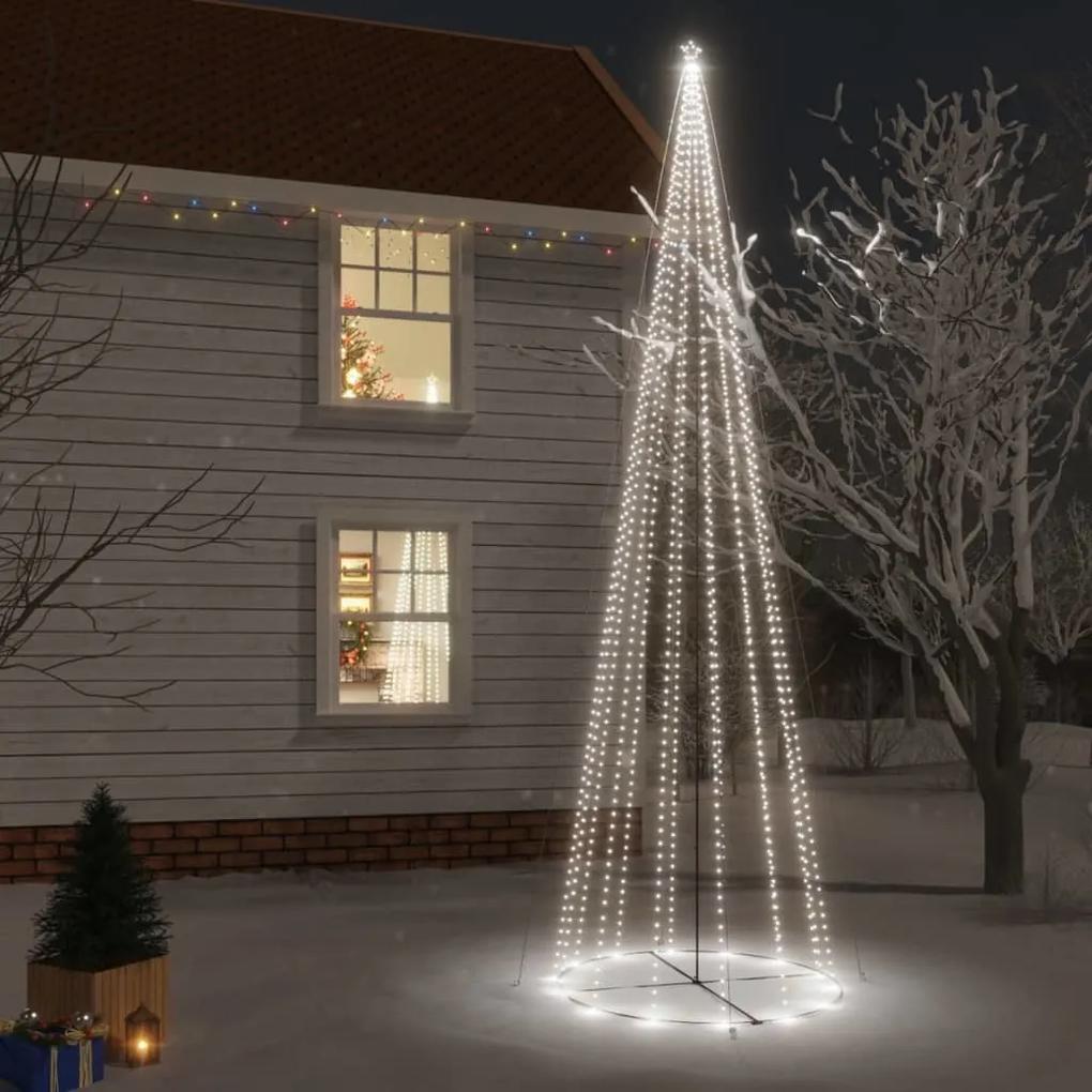 vidaXL Vánoční stromek kužel 1 134 ch LED diod 230 x 800 cm [343499] Barva: Modrá