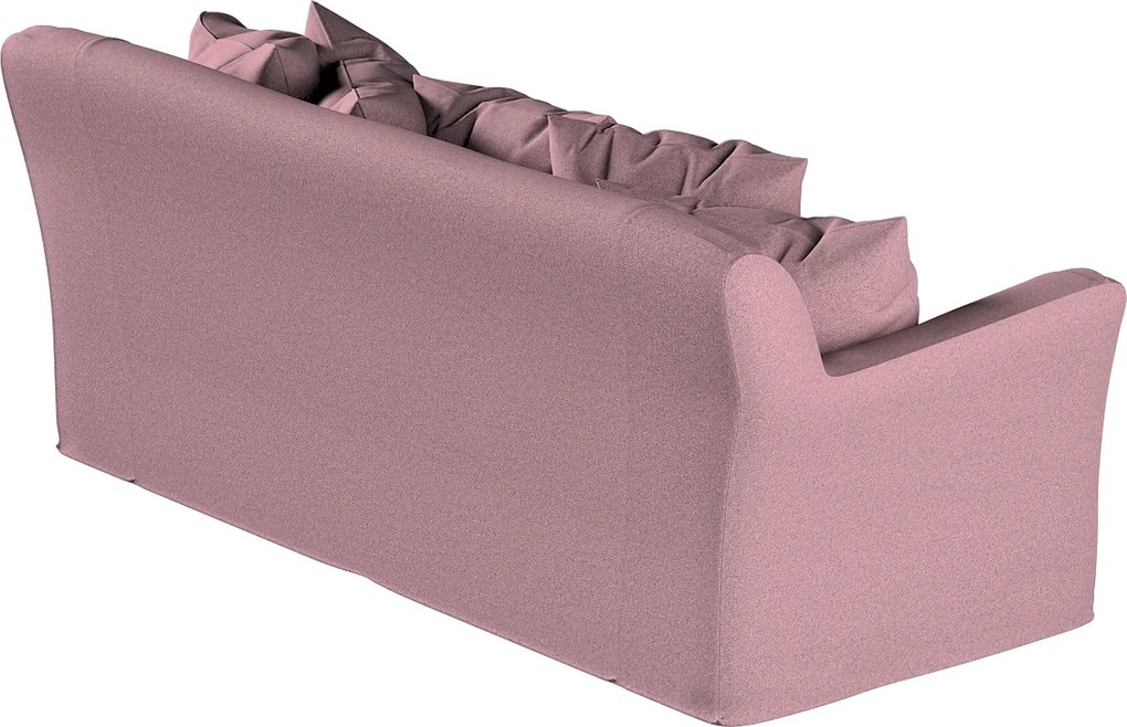 Potah na pohovku IKEA Tomelilla 3-místná nerozkládací barva růžová látka pletený vzor