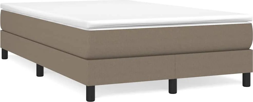Rám postele s boxspringem taupe 120 x 200 cm textil 3120504