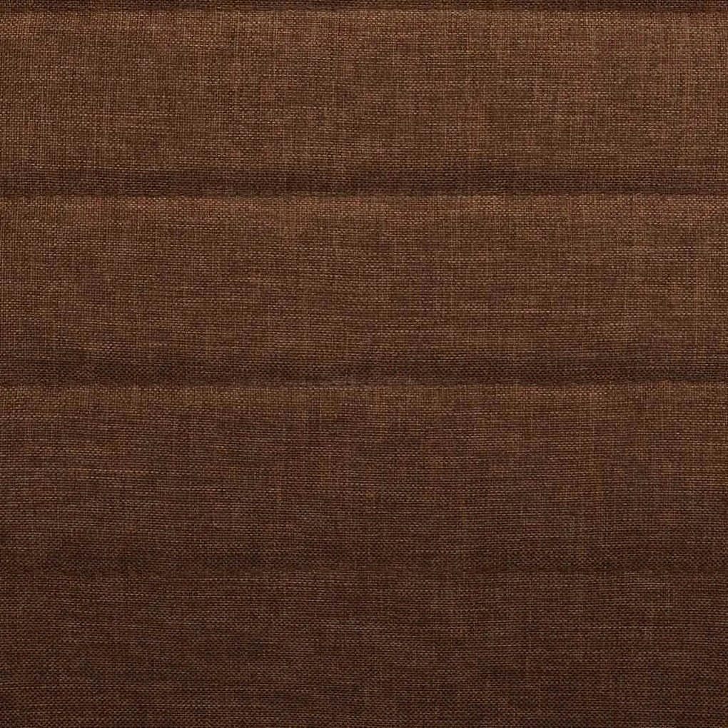 Jídelní židle 4 ks hnědé textil 246184