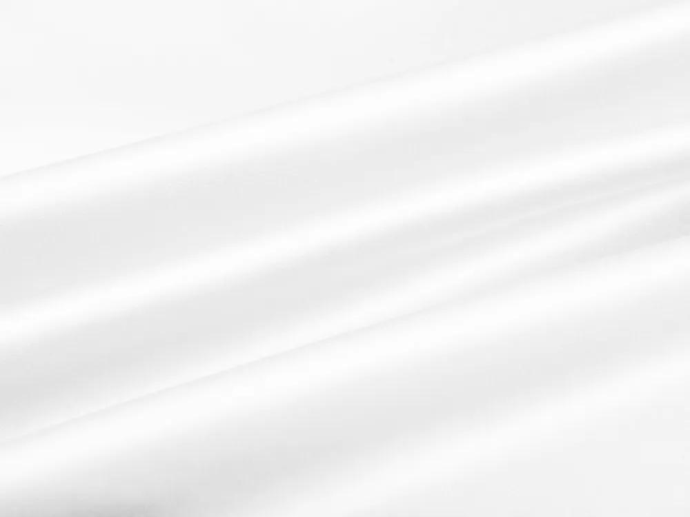 Biante Saténový kulatý ubrus polyesterový Satén LUX-L040 Bílý Ø 100 cm