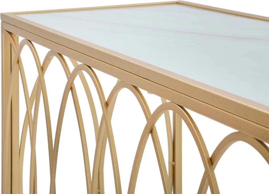 Designová konzole Wahponjea 160 cm zlatá