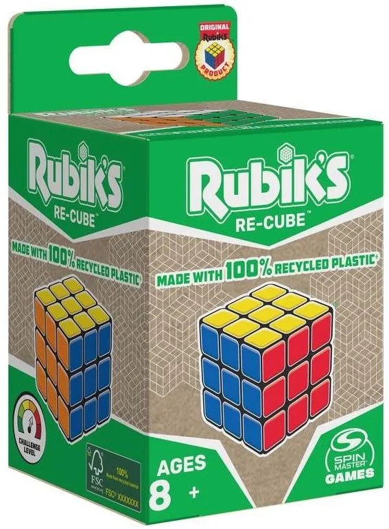 Hlavolam spinkids rubiks rubikova kostka 3 × 3 re-cube