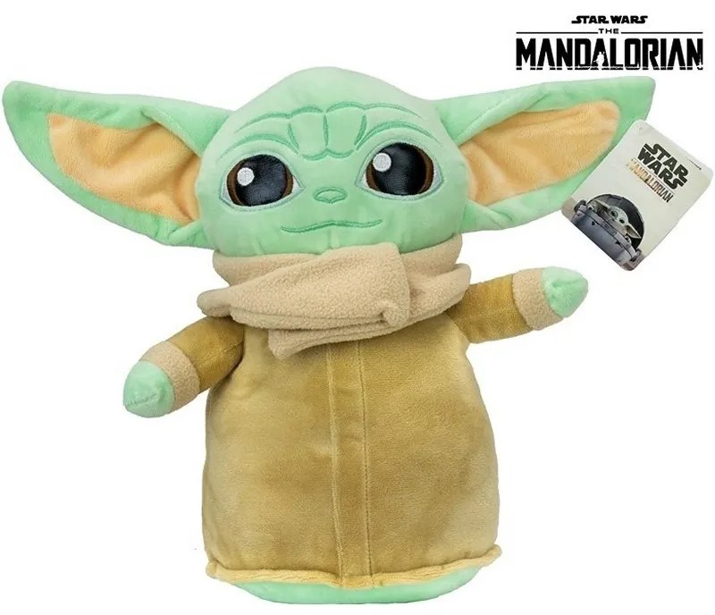 Roztomilý plyšák Grogu Baby Yoda Mandalorian 30 cm