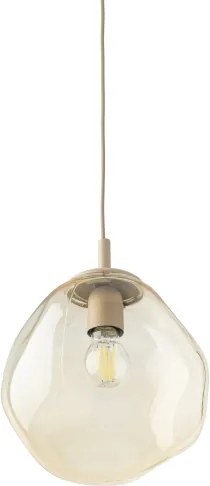Brilagi - Lustr na lanku VULCANO 1xE27/15W/230V pr. 25 cm béžová/kouřová béžová