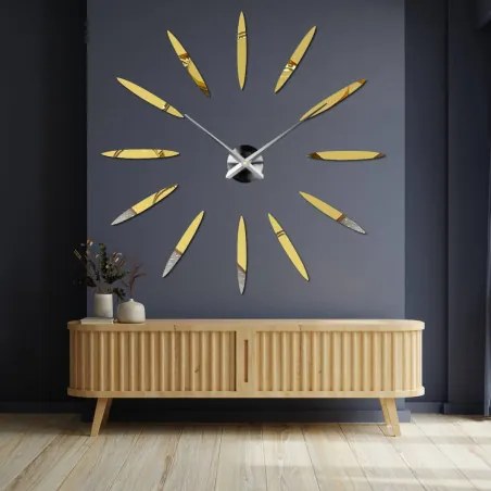 Zrcadlové nástěnné hodiny - Design pro elegantní interiér I SENTOP 12S050