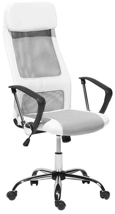 Kancelářská židle bílá PIONEER Beliani